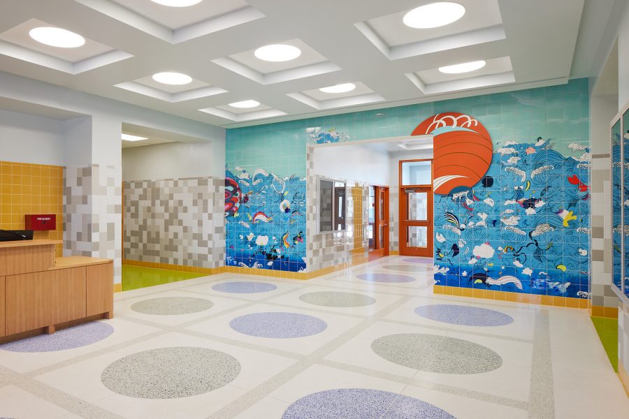 Allison Bianco Public School Mural - Images In Tile USA